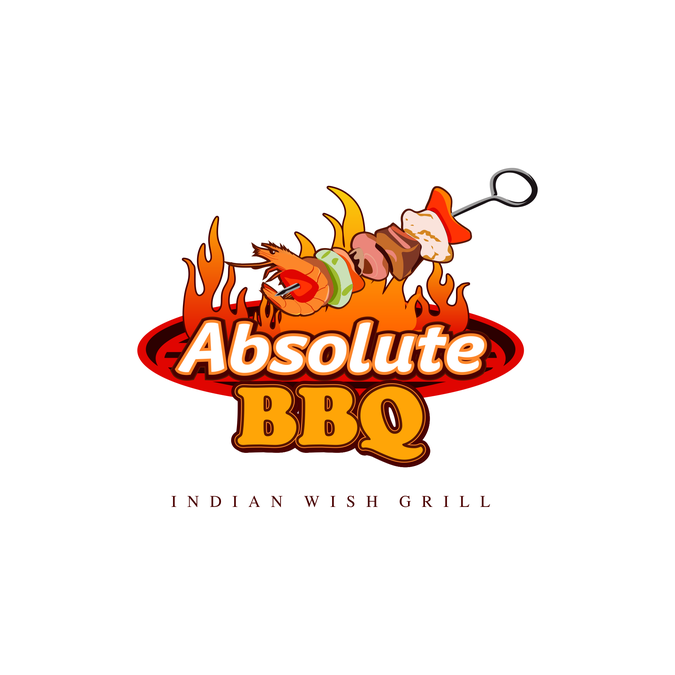 Create a unique logo with skewers for Absolute BBQ. | Logo design contest