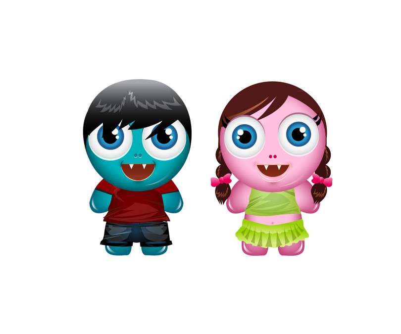 Character Design - fun, cool, avatars for kids | Other Graphic Design ...