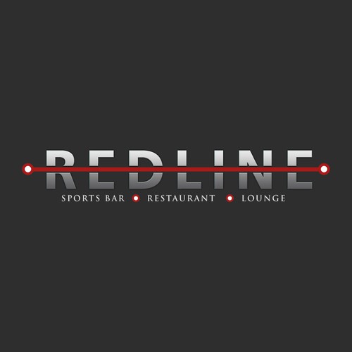 Redline Sports Bar, Restaurant, and Lounge | Logo design contest
