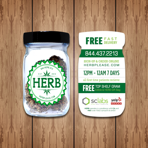 Create a Stunning Cannabis business Card | Business card contest