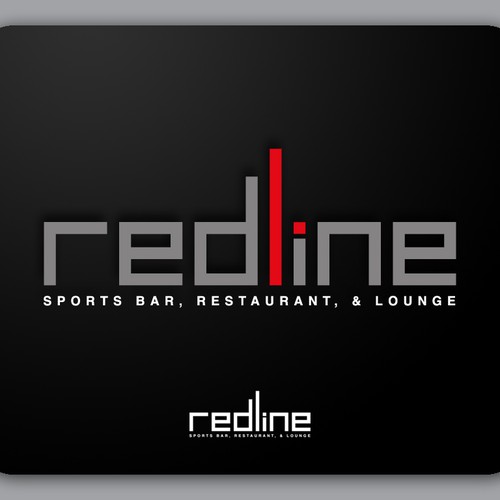 Redline Sports Bar, Restaurant, and Lounge | Logo design contest