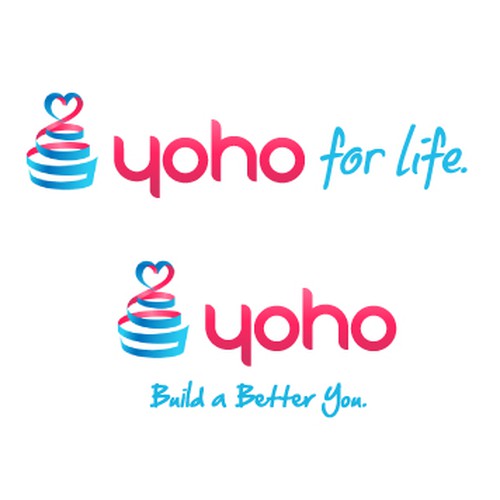 YoHo frozen yogurt identity development | Logo design contest
