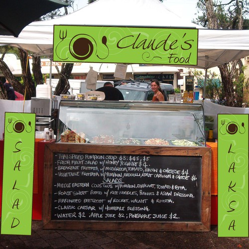 MODERN deli style FOOD stall, needs FRESH logo for signage, | Logo ...