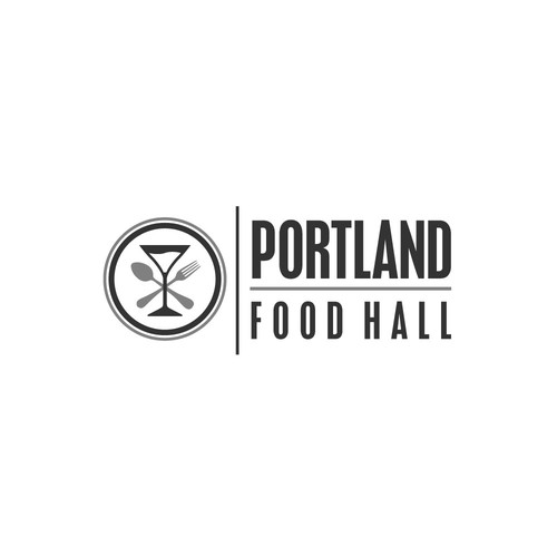 Portland Food Hall Logo & Outdoor Signage | Logo design contest