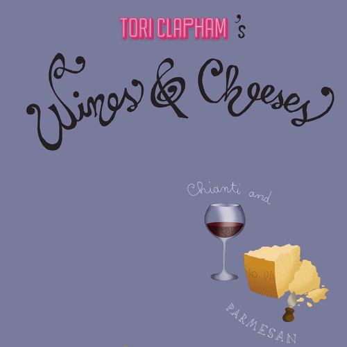 Vintage cheese and wine pairing poster! | Postcard, flyer or print contest
